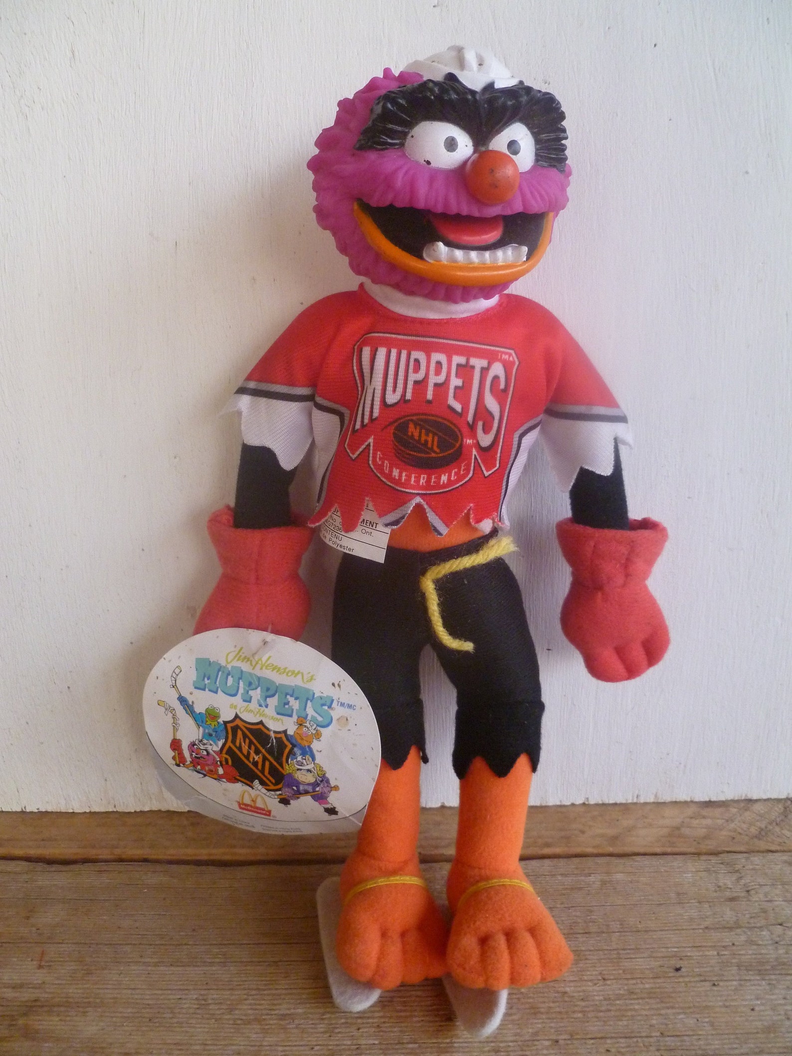 Muppets Nhl Hockey Conference animal 1995 - Etsy