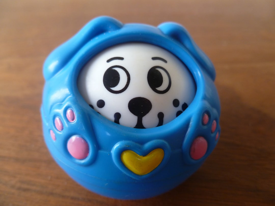 Fisher Price Blue Rolly Polly Ball 2 1994 - Etsy