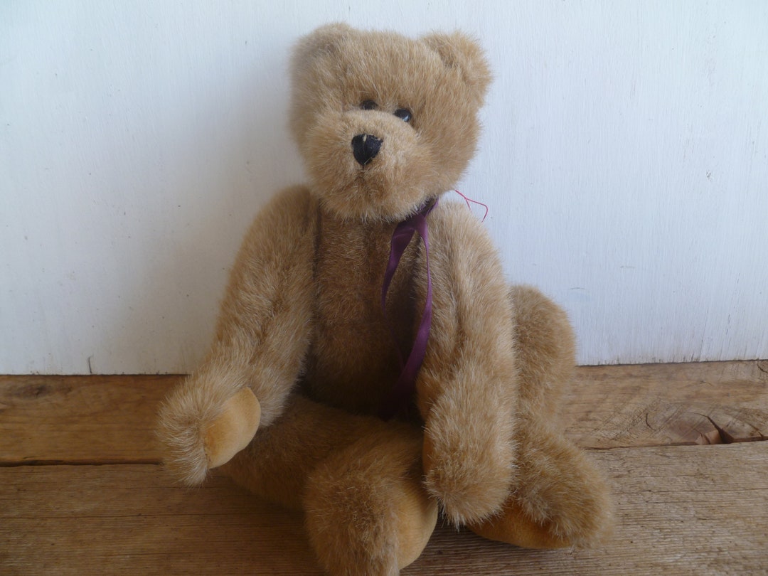 Boyds Jointed Plush Busby Teddy Bear 14 Tall 1994 - Etsy