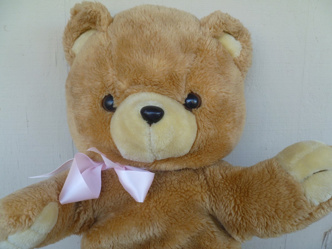 Cuddle Wit Large Plush Beige Teddy Bear 29 Tall - Etsy