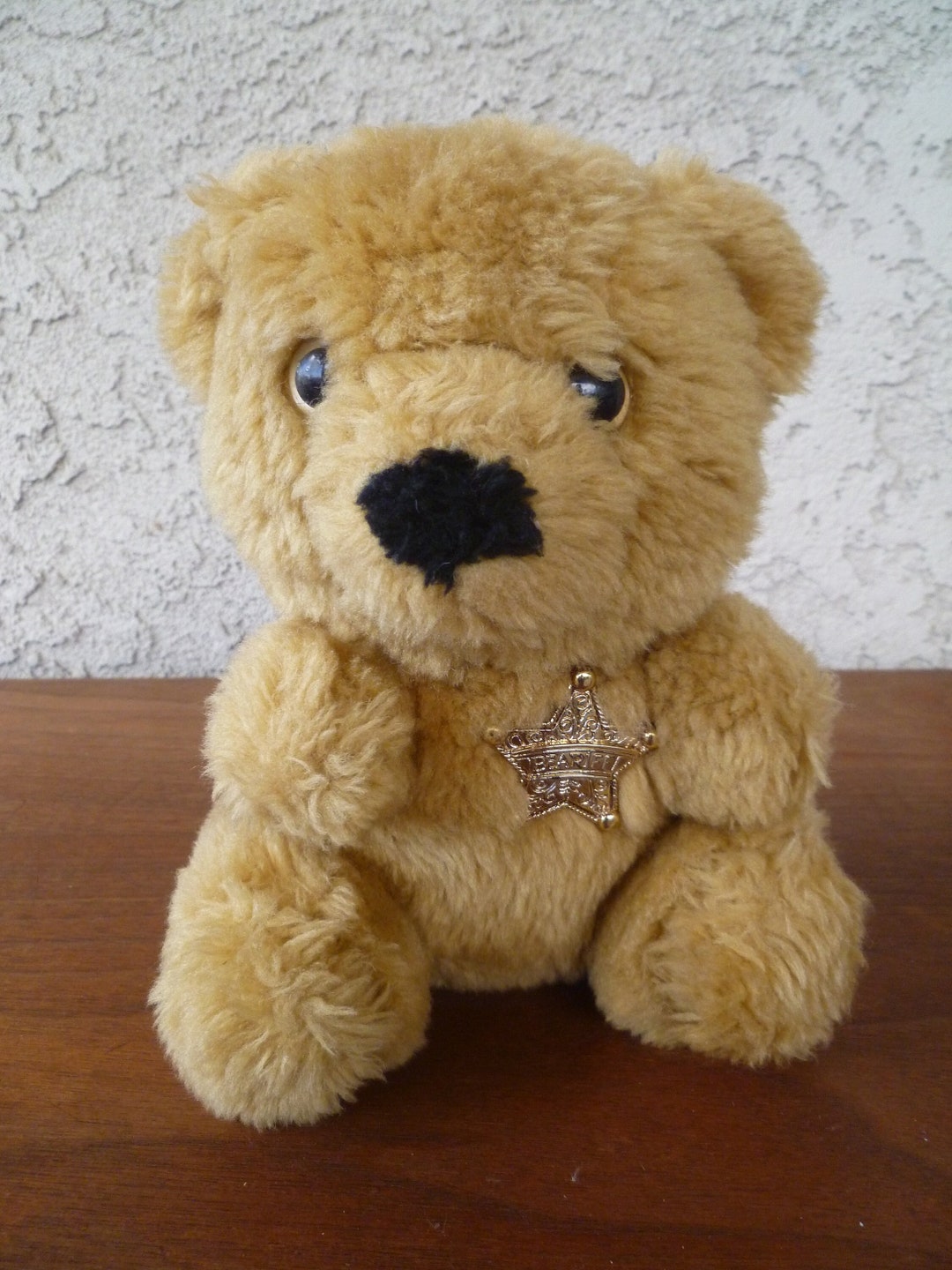 Avon Plush Bear beariff the Sheriff 8 Tall 1986 - Etsy
