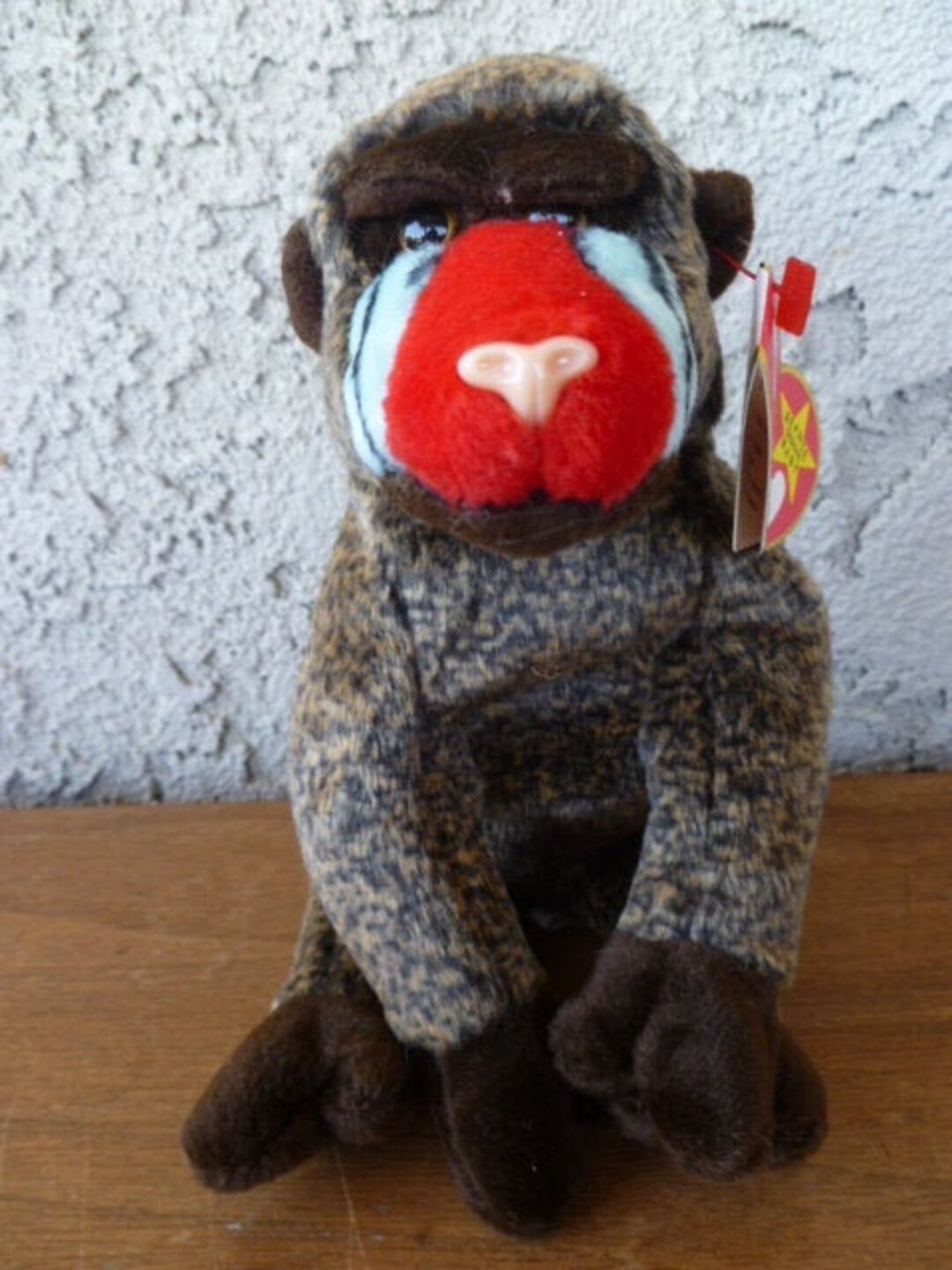 Vintage Plush Beanie Baby Baboon cheeks With Tags - Etsy