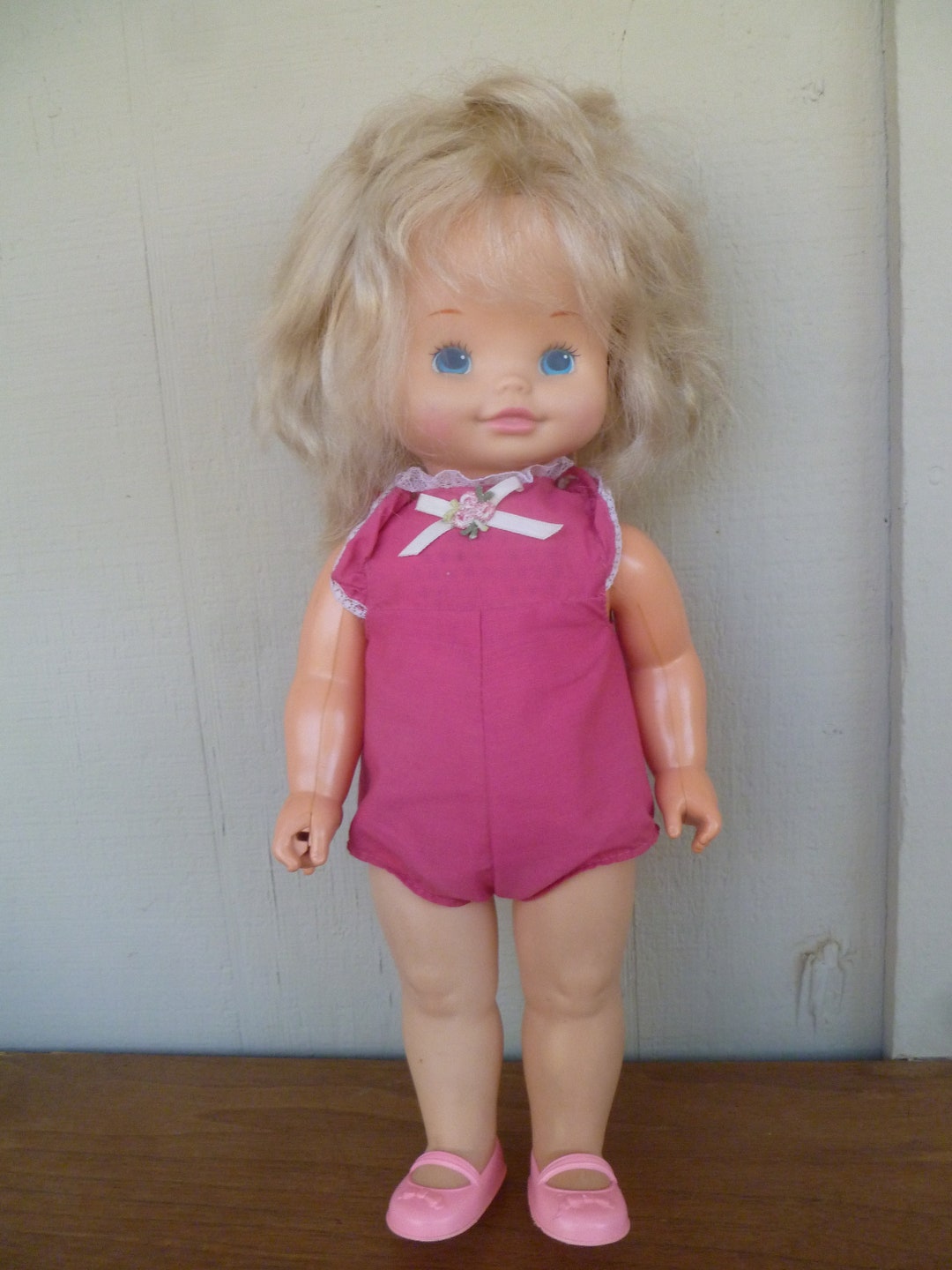 Mattel chatty Patty Jointed Baby Doll W/ Clothes and Shoes 16 Tall 1983 ...