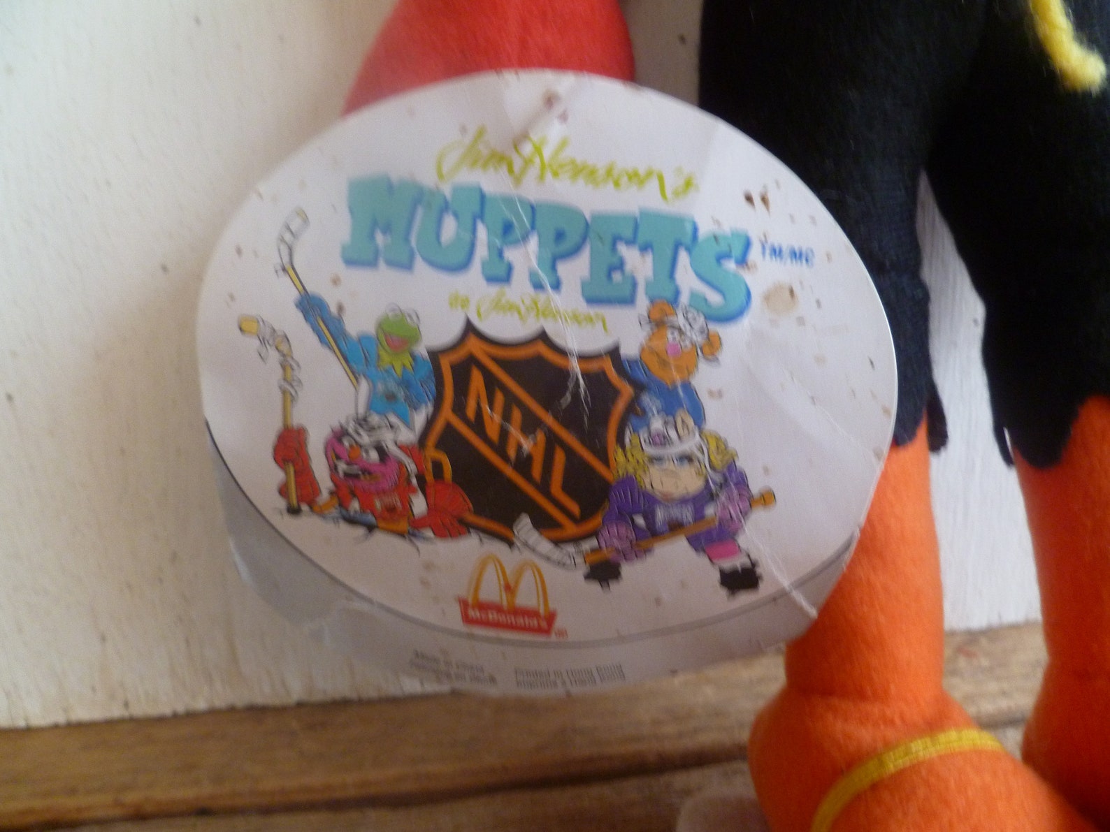 Muppets Nhl Hockey Conference Animal 1995 | Etsy