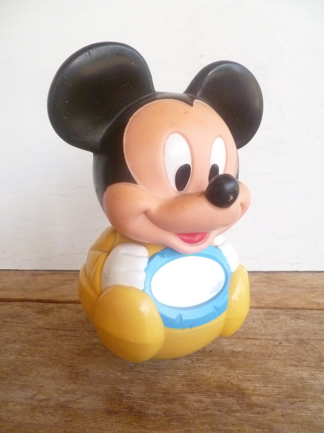 Disney Mickey Mouse Rolly Polly "baby Mickey" 6.5" Tall 1984 - Etsy