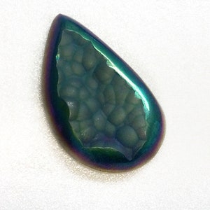 Large Emerald Green Botryoidal Cabochon, Free Form Window Cabochon, 42 ...