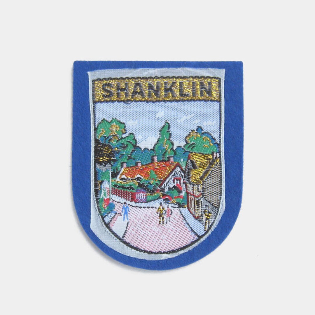 Vintage 1970s Shanklin Fabric Patch Isle of Wight Sandown - Etsy UK