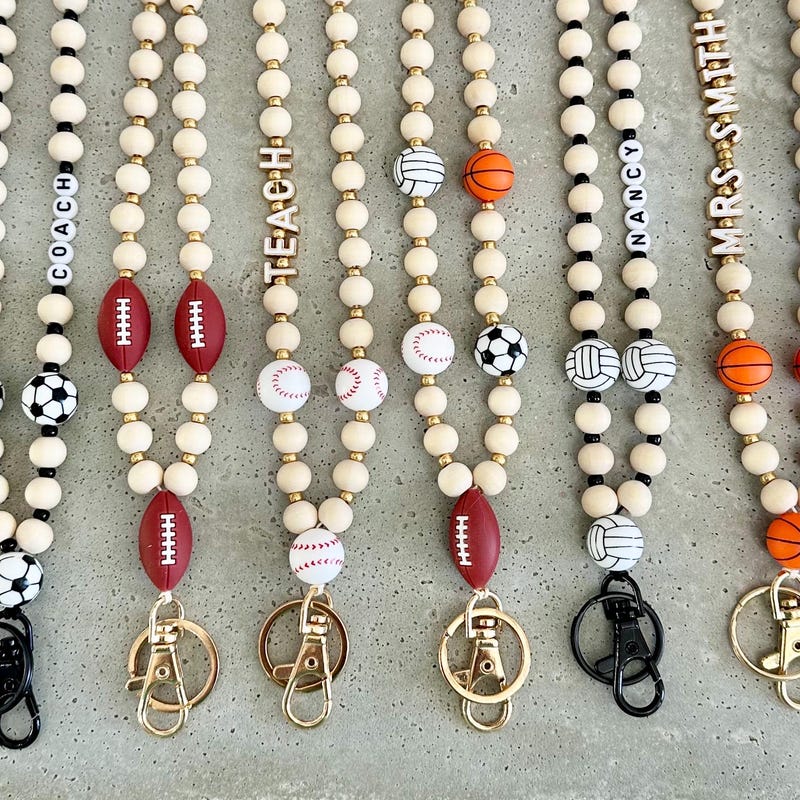 Football Id Lanyards - Etsy