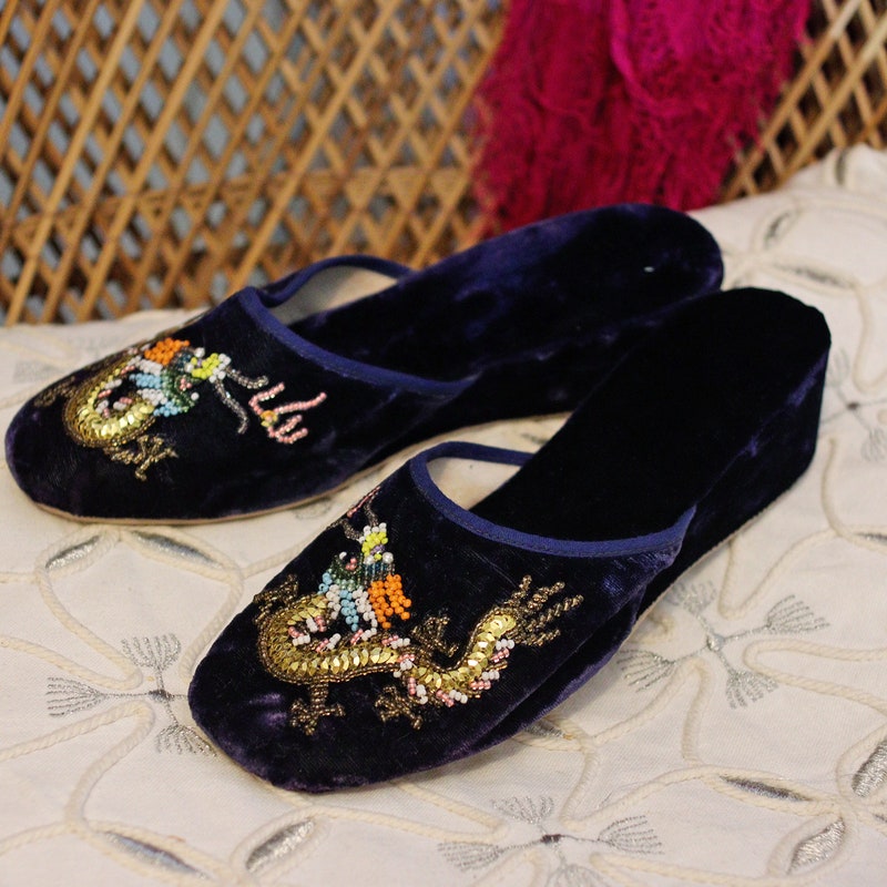 Chinese Slippers - Etsy