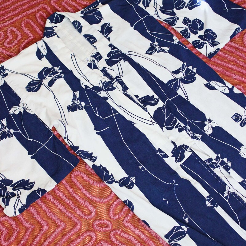 Vintage Indigo Yukata - Etsy