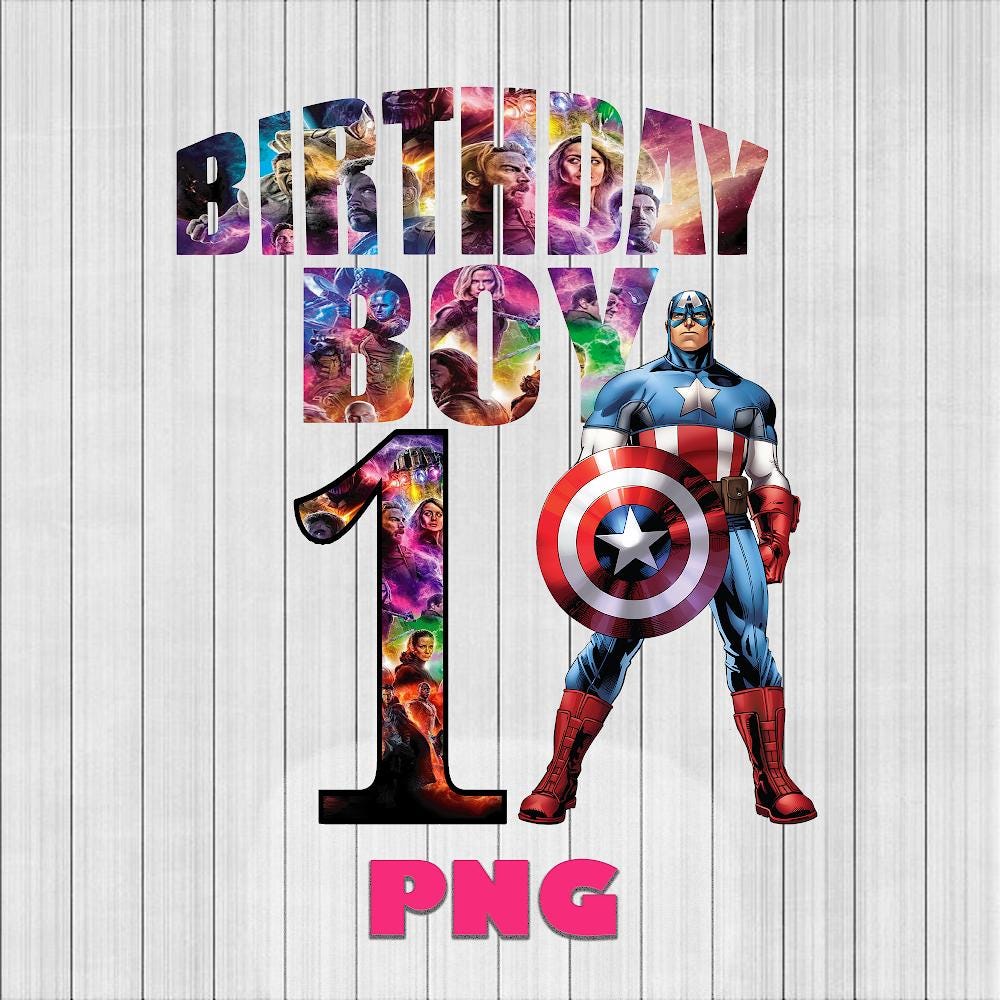 Avengers Birthday Boy Clipart Png, Super Heroes Avengers Png, Avengers ...
