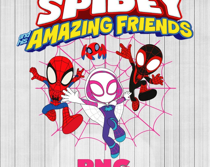 Spider Gwen 5 PNG, Spidey and His Amazing Friends Clipart, Spidey ...