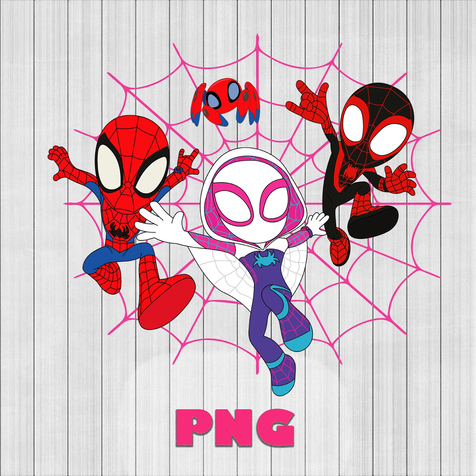 Spider Gwen PNG, Spidey and His Amazing Friends Clipart, Super Hero ...