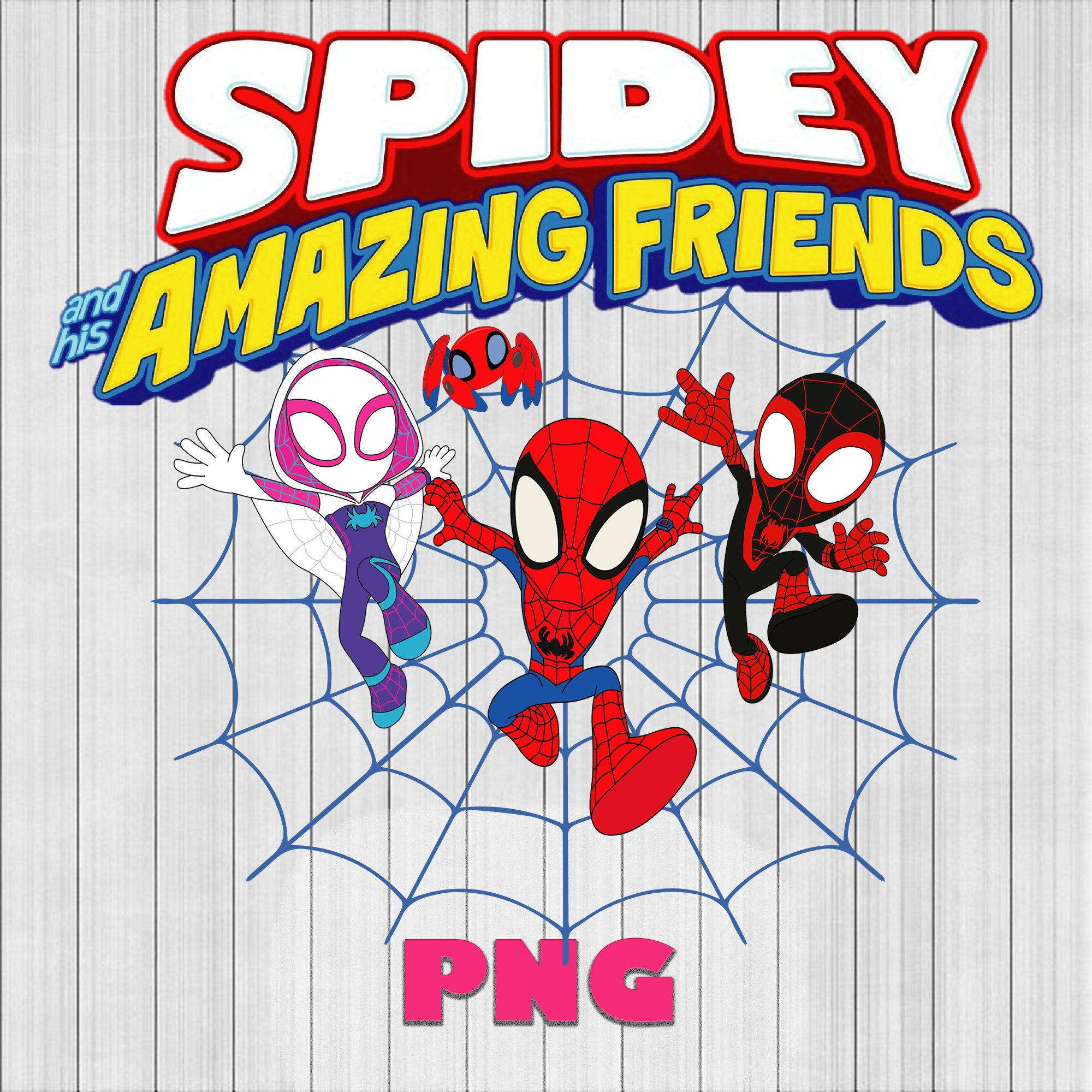 Spidey and His Amazing Friends Birthday, Spidey Png, Jpg, Spidey ...