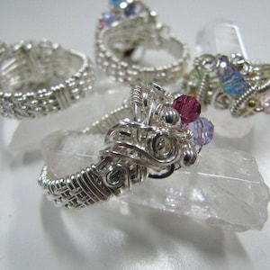 Woven Wire Helix Beaded Bracelet Tutorial - Etsy Israel