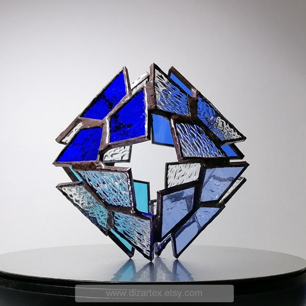 Geometric Paperweight - Etsy