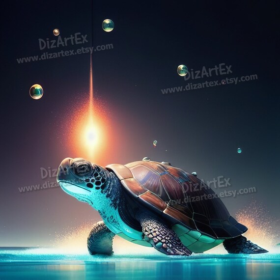 Fantasy Turtle Art