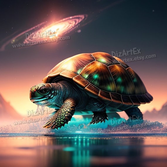 Fantasy Turtle Art