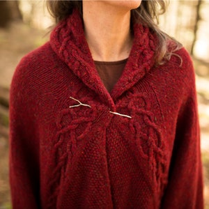 Knitting Pattern *seer Cloak* - Etsy