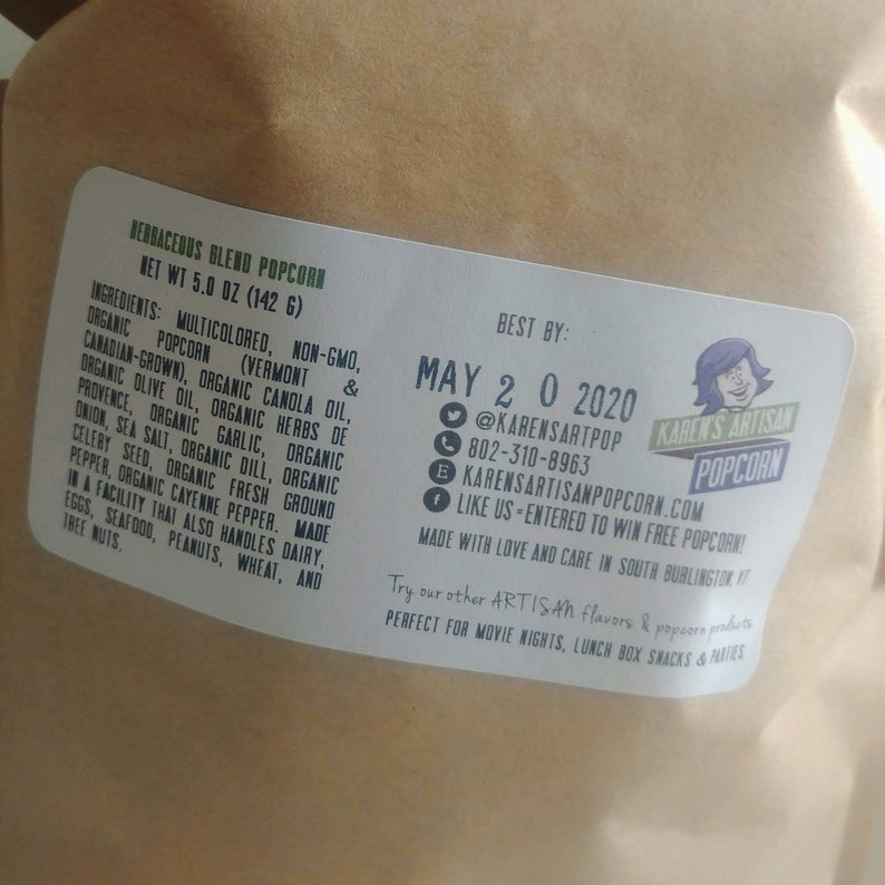 Gourmet Popcorn of the Month Club Subscription Handmade in Vermont ...