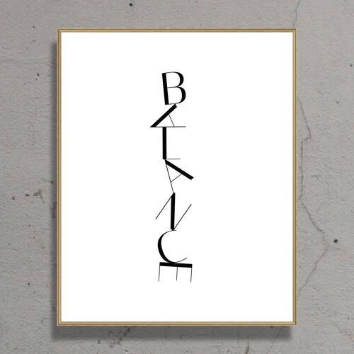 Balance Art Instant Download Minimalist Art Printable - Etsy