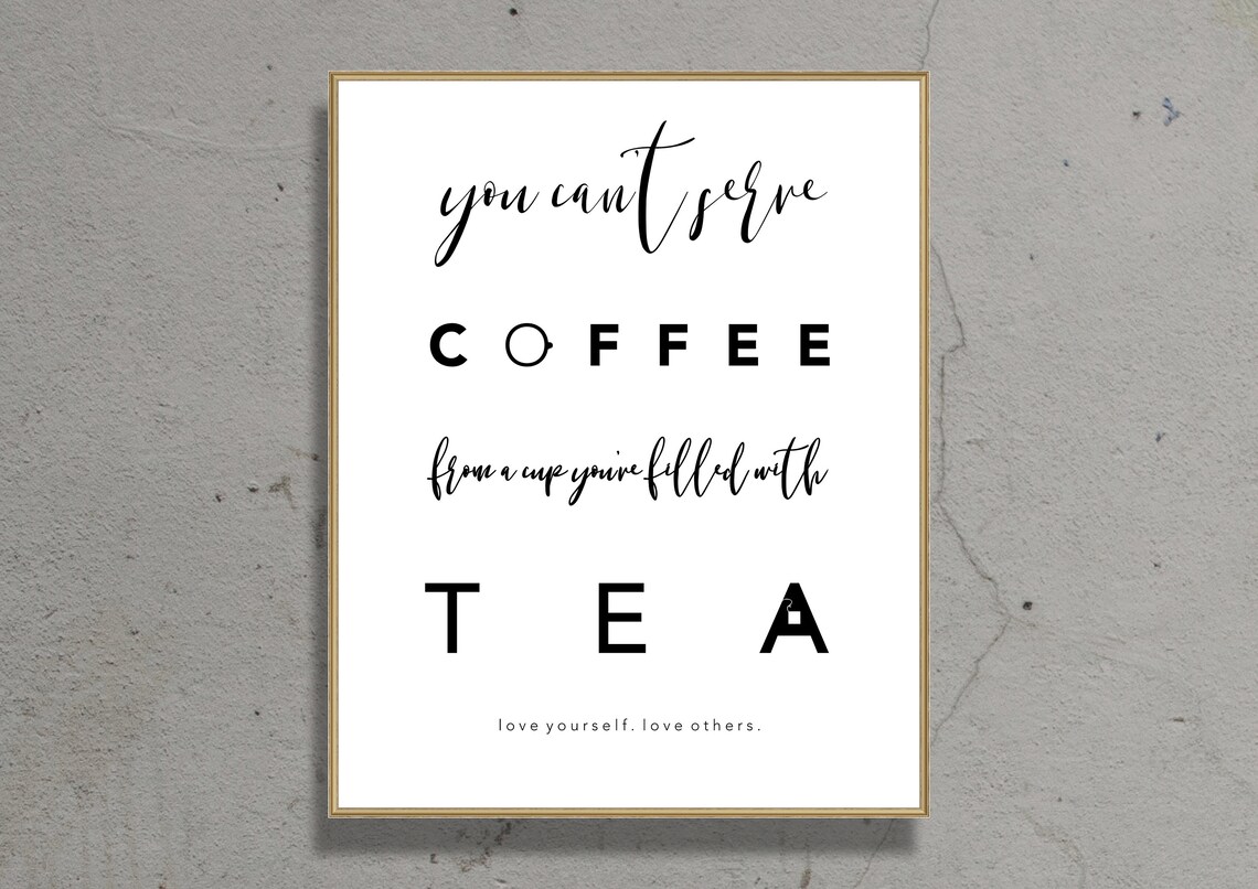 Coffee Decor Instant Download Printable Wall Art - Etsy