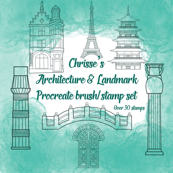 Architecture Stamp - Etsy