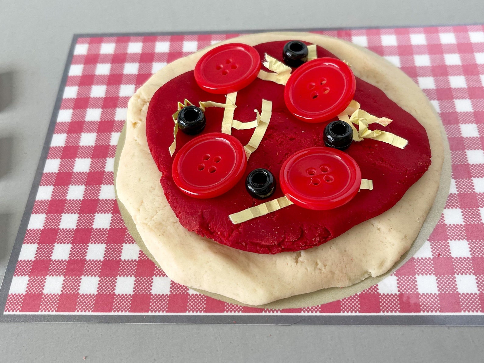 Pizza Play Dough Kit Pizza Sensory Kit Pizza Playdough Kit - Etsy