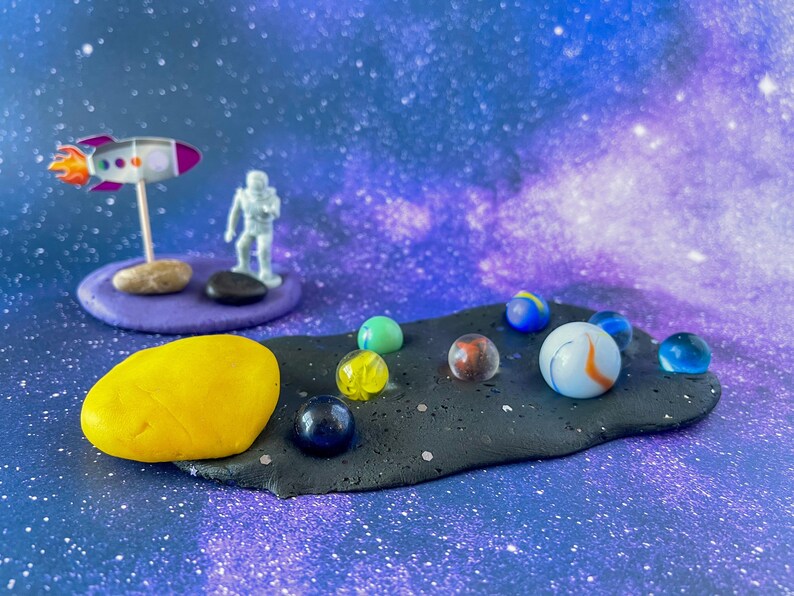 Space Play Dough Kit Space Play Doh Kit Space Sensory Space - Etsy