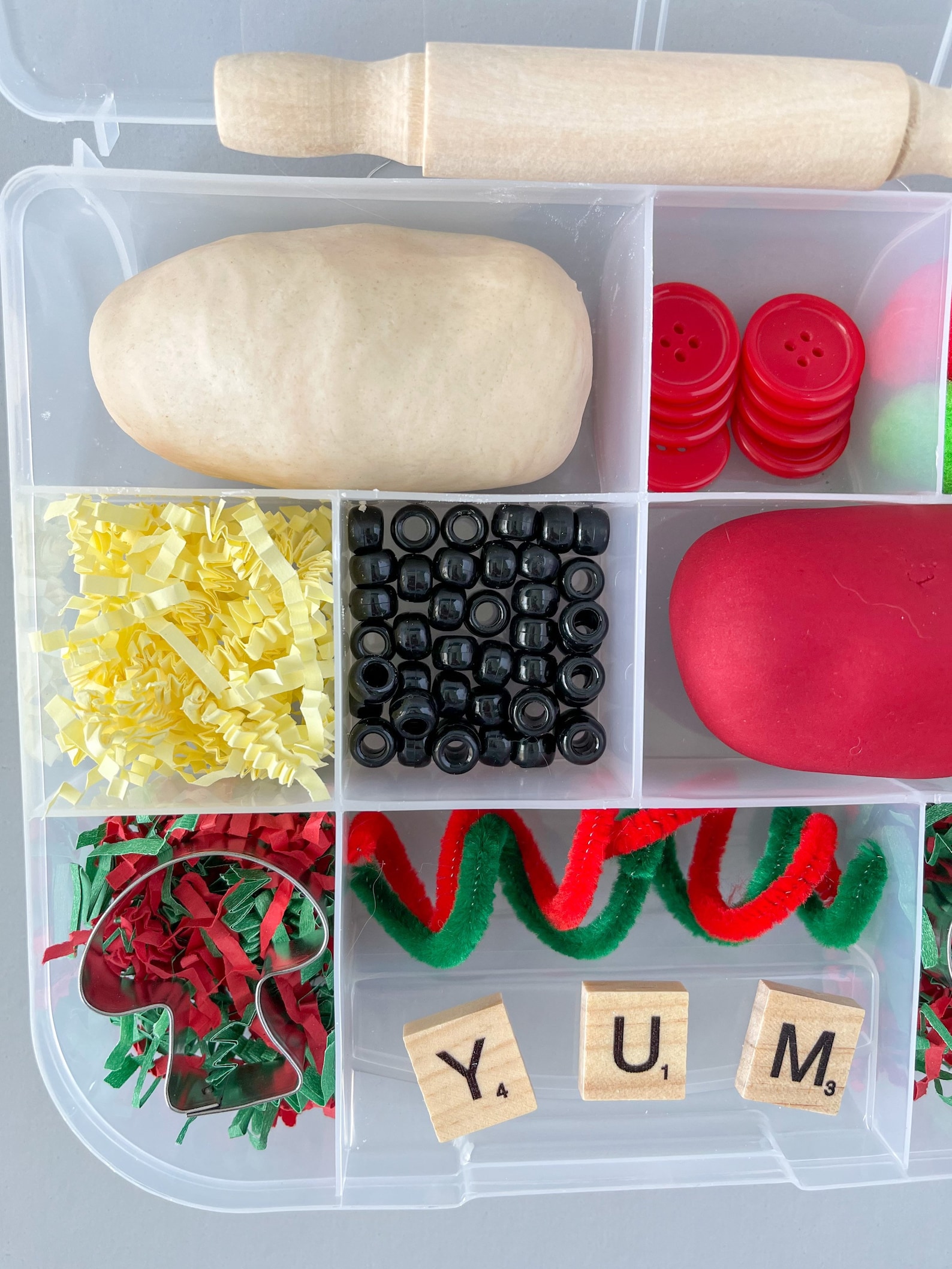 Pizza Play Dough Kit Pizza Sensory Kit Pizza Playdough Kit - Etsy