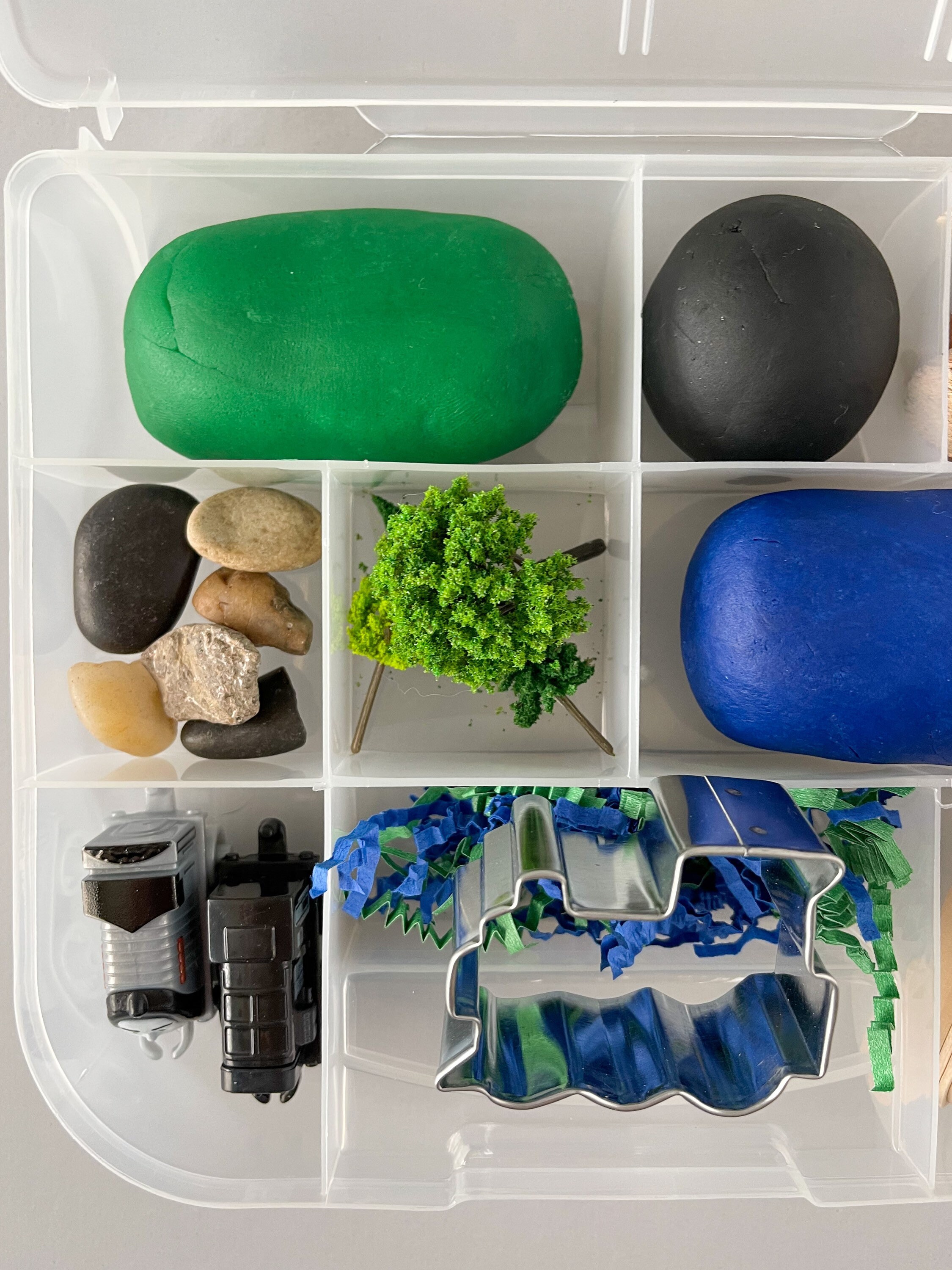 Train Play Dough Kit, Train Sensory Kit, Train Playdough Kit, Playdoh ...