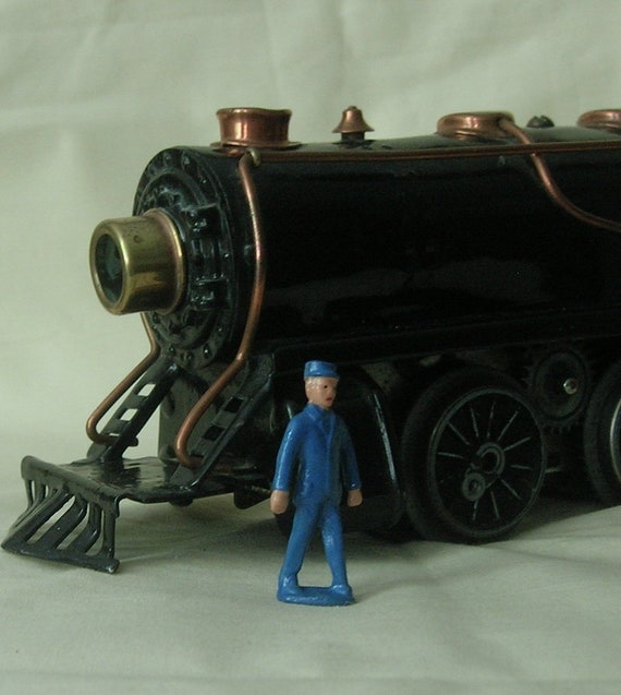 Train Conductor Walking Collectible Figurine 38mm O Scale | Etsy