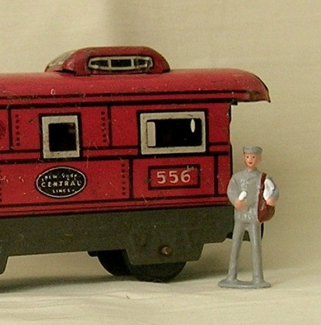 Mailman Delivering Letters, Collectible Figurine, O Scale Model Train ...