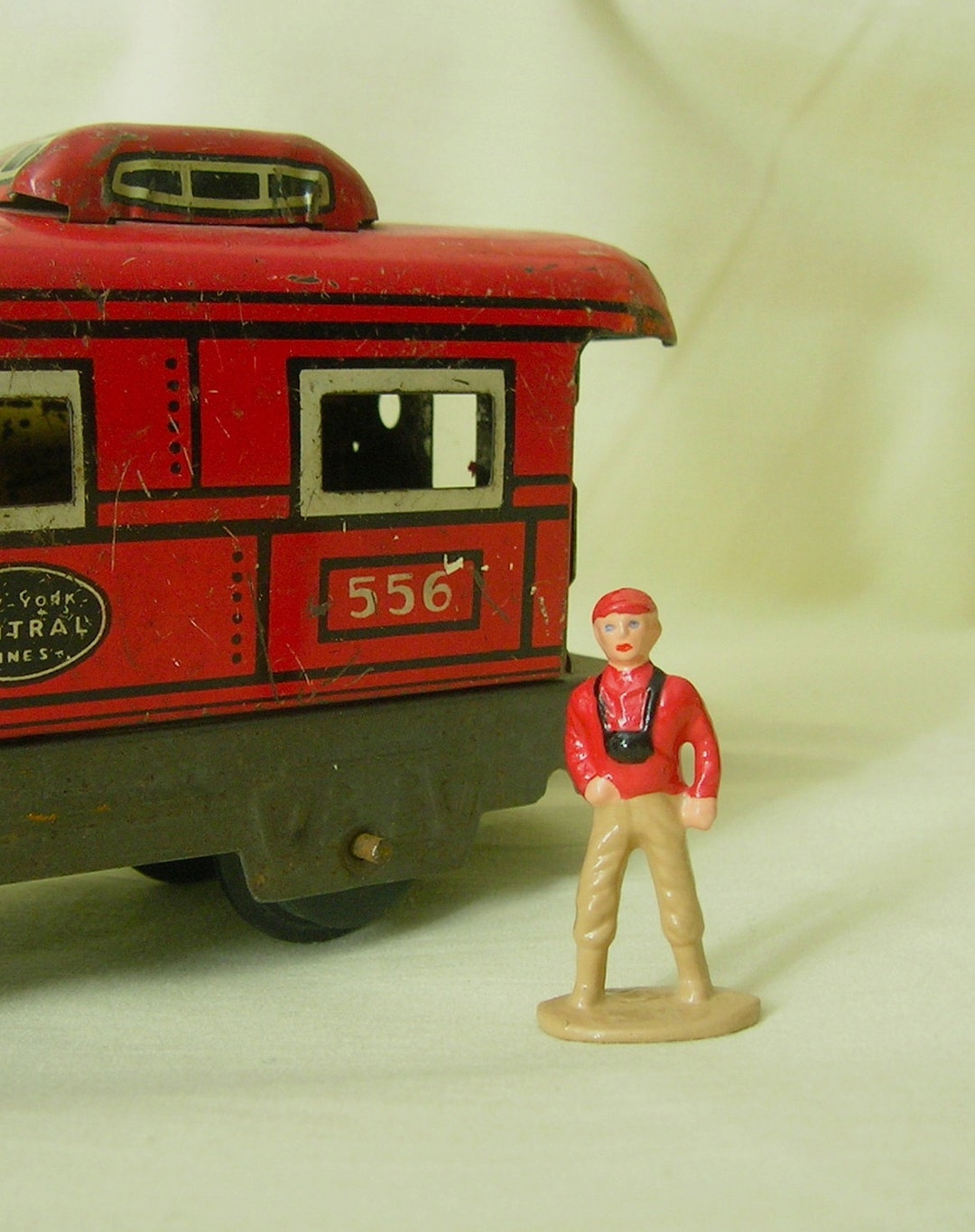 Little Boy With Camera, O Scale Tinplate Model Railroad Train Layout ...