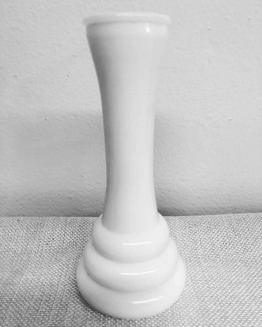 Vintage 1960s Randall White Milk Glass Bud Vases/ Propagation - 6" Tall - 3-ring. - Etsy