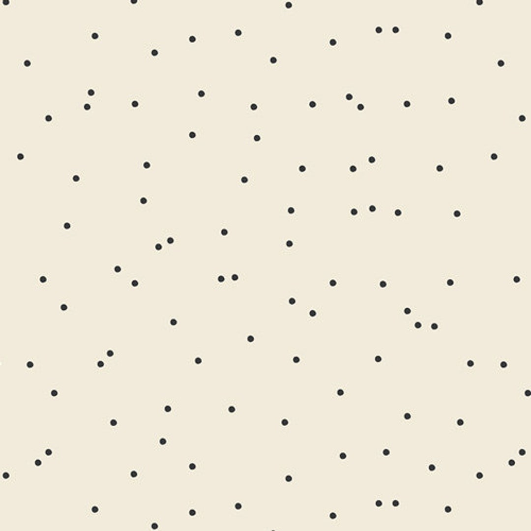 Firefly Whisper Hello Bear Collection Yardage Black and - Etsy