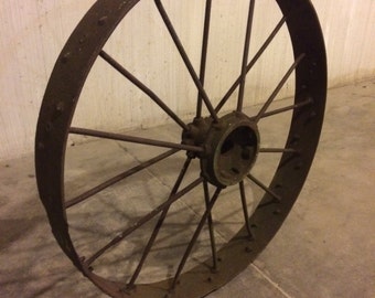 Vintage Wheels & Wheelbarrows | Etsy