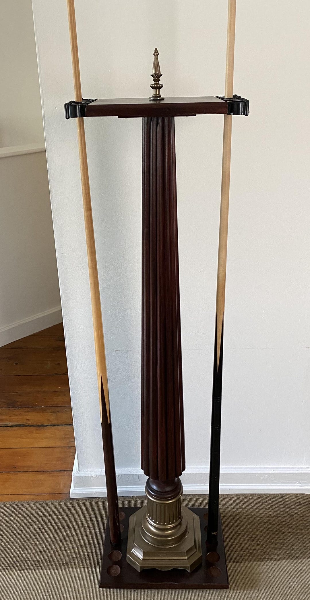 Custom Made Classic Antique Style Floor Cue Rack Stand 53" Ht - Etsy