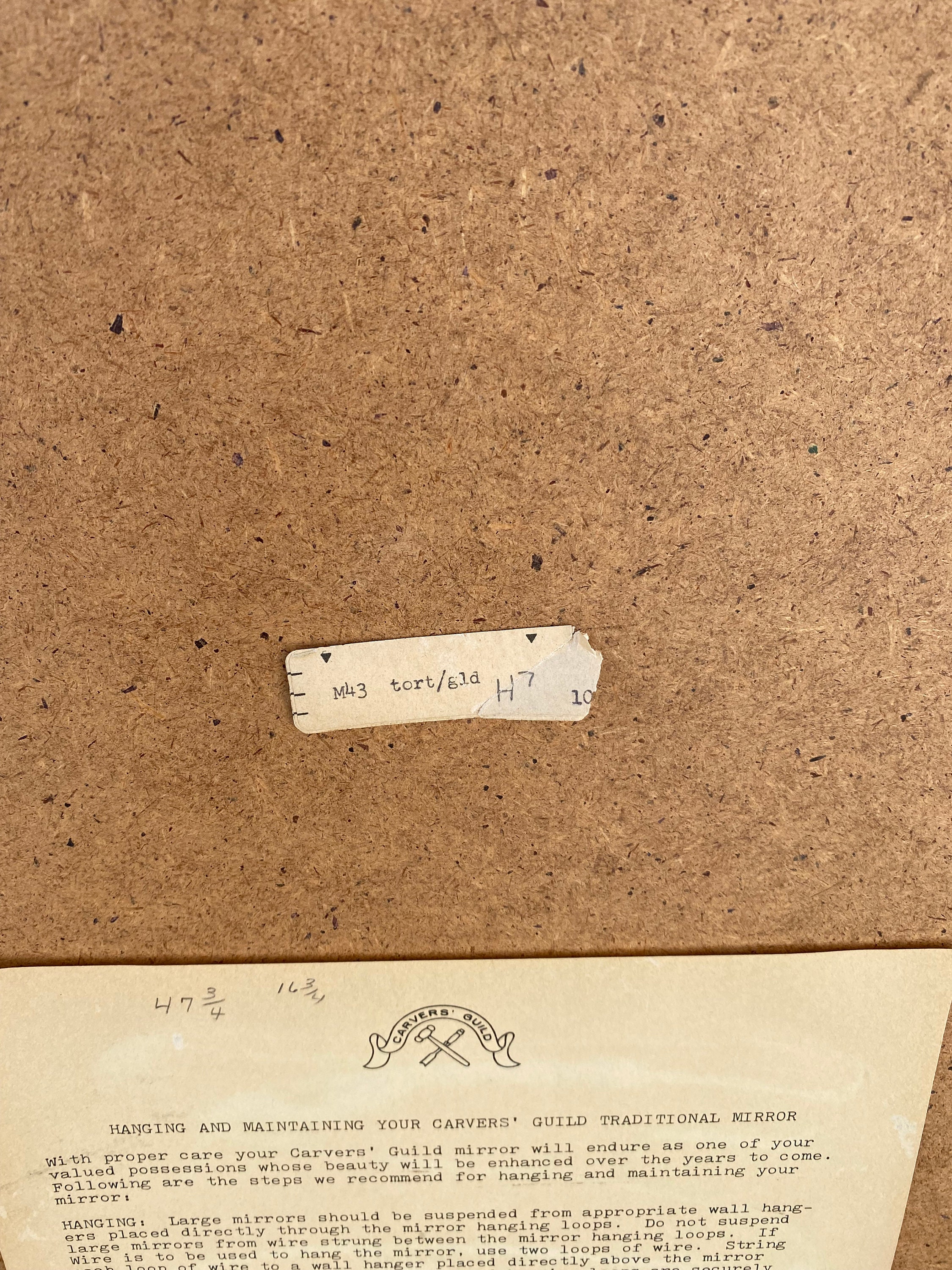 Large Antique Carvers Guild Traditional Tiered Wall Mirror 52 Ht - Etsy