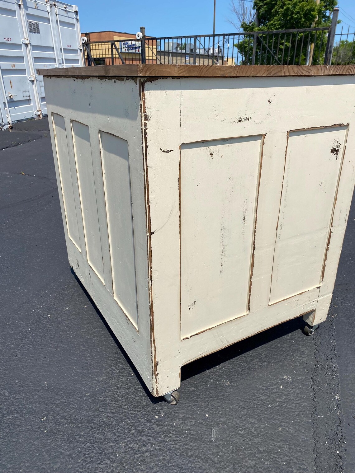 Antique 7 Drawer Wood Flat File Blueprint Cabinet 44" W - Etsy