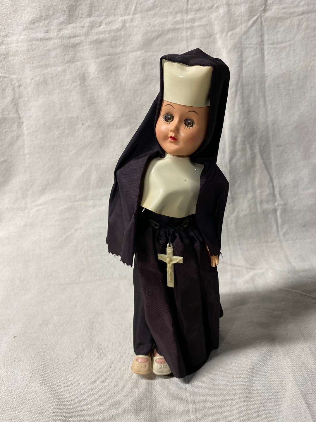 Antique Free Standing Nun Doll 12" Tall - Etsy