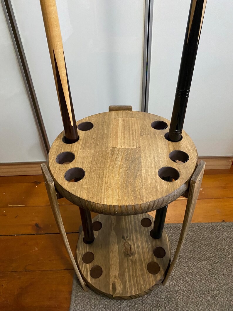 Custom Rustic Country Floor Cue Rack Stand 19" Ht - Etsy