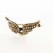 Diamond and Pearl Angel Wing Pin 14K Yellow Gold - Etsy