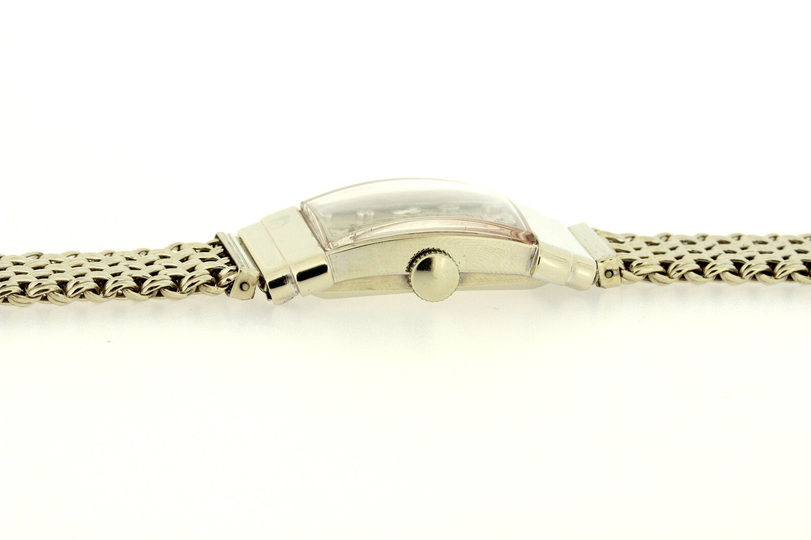 19 Jeweled Movement Ladies Hamilton Wrist Watch With Matching Metal ...