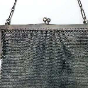 Sterling Silver Chain Link Purse 1920s - Etsy