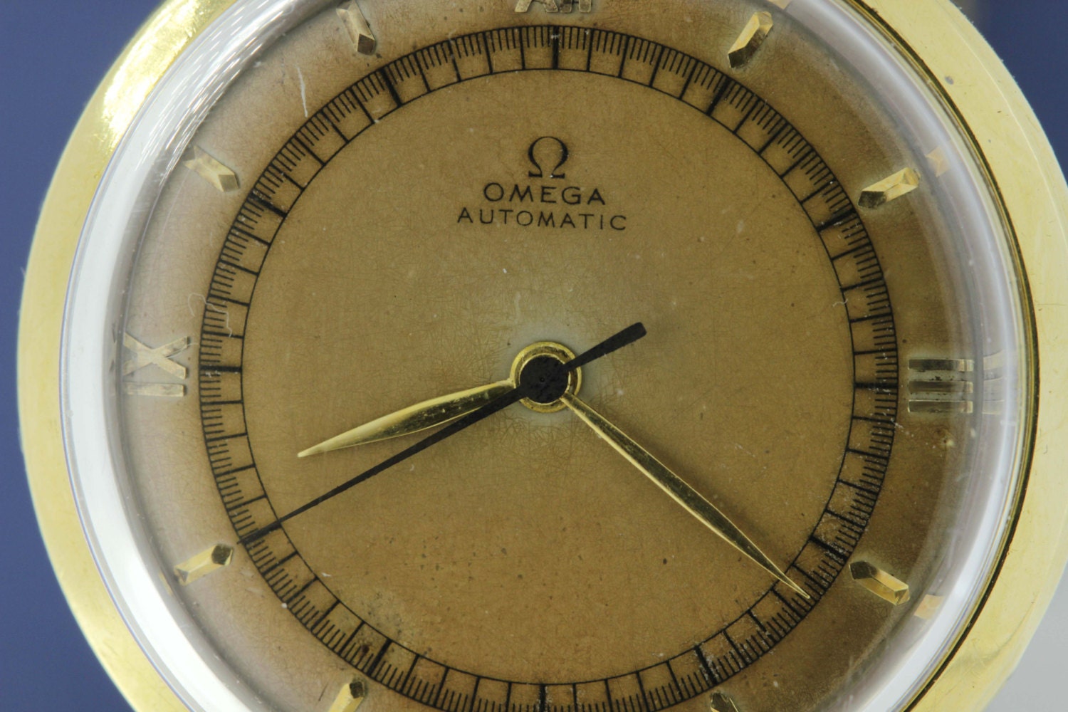 14K Gold Omega Automatic Wrist Watch - Etsy