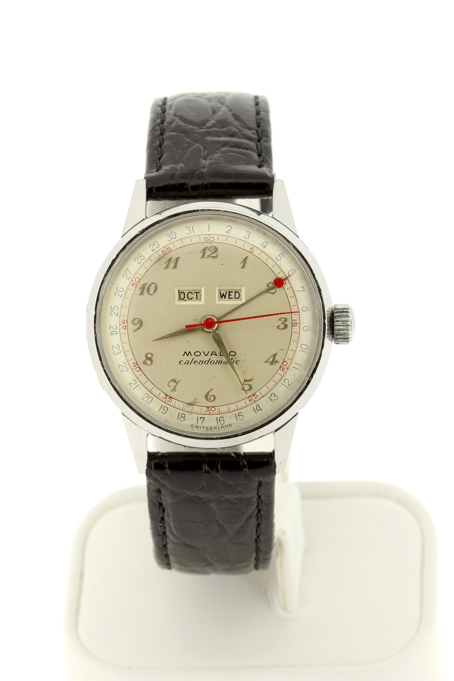 1940s Vintage Movado Calendomatic Wrist Watch - Etsy