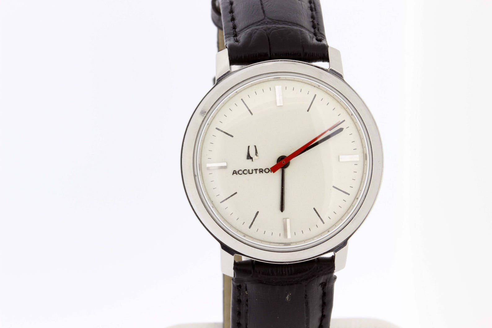 Stainless Steel Accutron Wrist Watch - Etsy