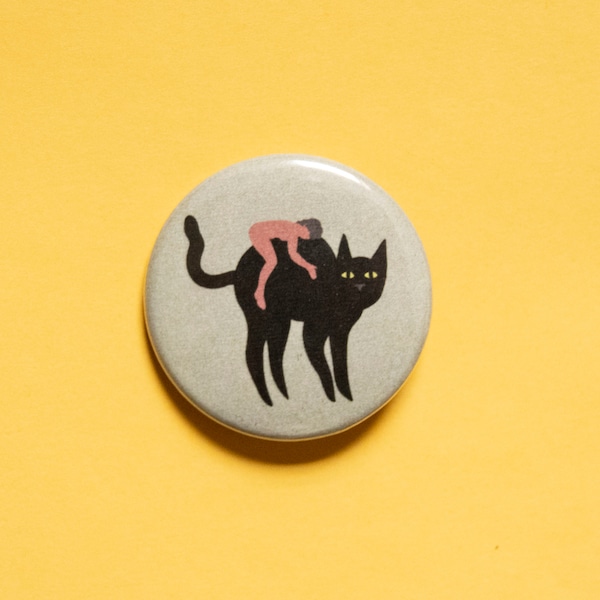 Cat Pin - Etsy