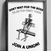 Join A Union Art Print - 8.5x11 Print, Digitally Illustrated on Matte ...